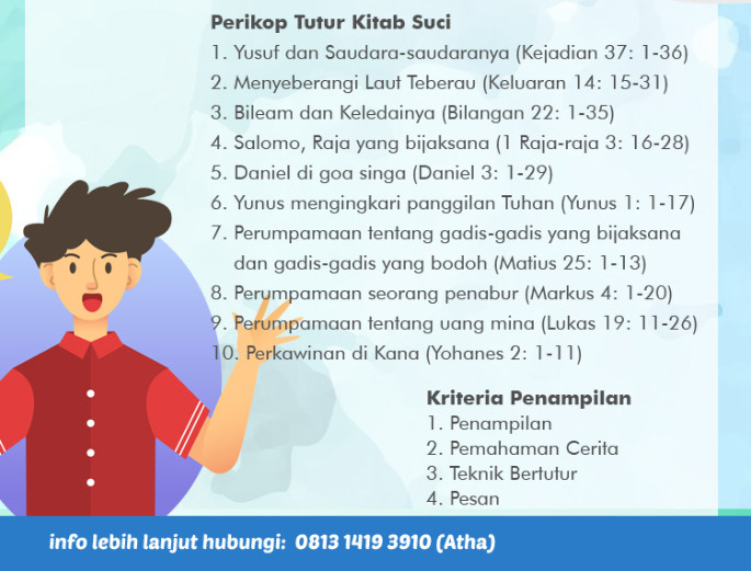Lomba Tutur Kitab Suci 2021 - Paroki Pulo Gebang - KAJ Lomba Tutur Kitab Suci 2021 - Paroki Pulo Gebang - KAJ