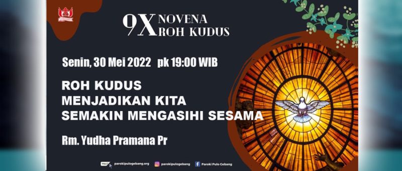 Novena Roh Kudus hari Ke-4 - Paroki Pulo Gebang - KAJ