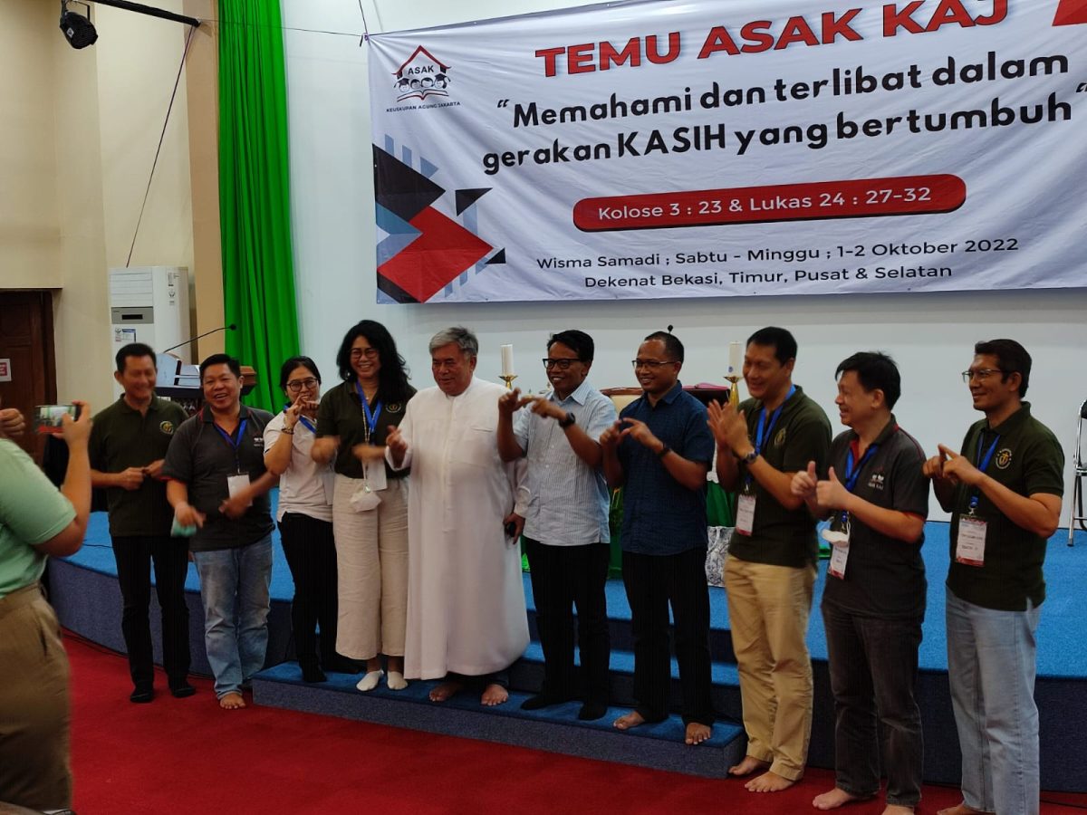 Tim ASAK Paroki Pulo Gebang Terlibat dalam Gerakan Kasih di Temu ASAK ...