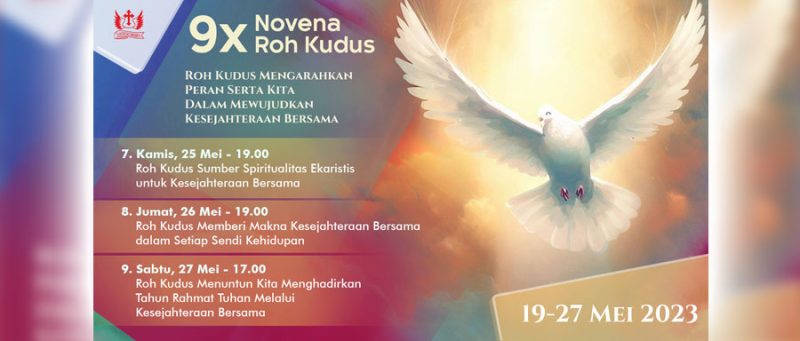 Novena Roh Kudus 19-27 Mei 2023 - Paroki Pulo Gebang - KAJ