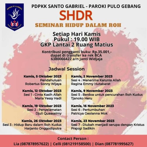 PDPKK - Paroki Pulo Gebang - KAJ